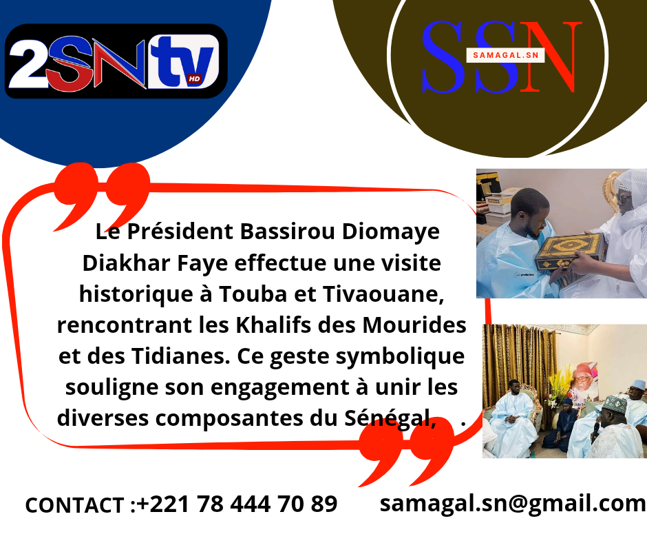 Le Président De La République Bassirou Diomaye Diakhar Faye Effectue